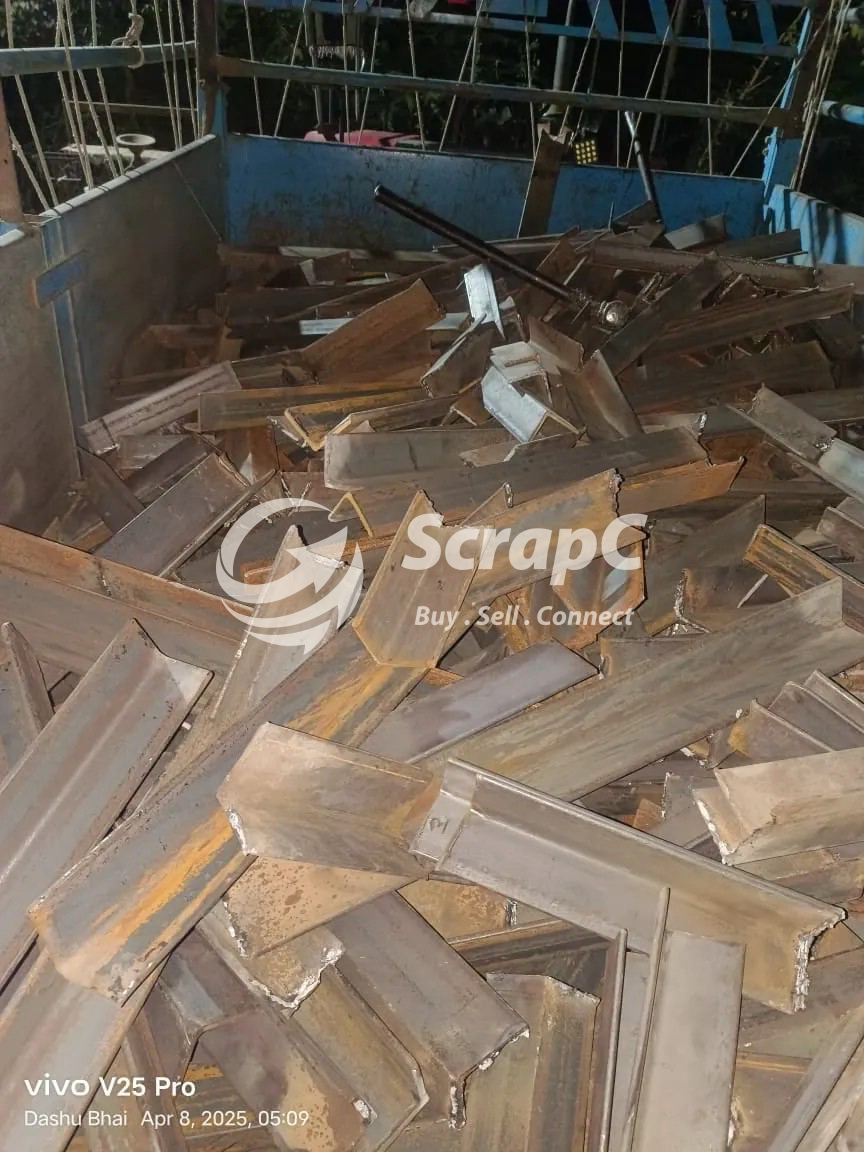 JSW & Tata Koyal Rolls Patti and Support Angles Scrap | Metal Steel ...